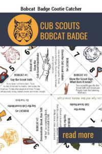 Bobcat Requirements | Welcome to Cub Scouts - Adventure CUBS