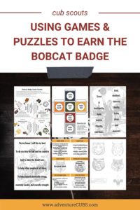 Bobcat Requirements | Welcome to Cub Scouts - Adventure CUBS