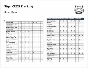 Tiger | A First Grade Adventure - Adventure CUBS