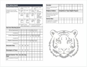 Tiger | A First Grade Adventure - Adventure CUBS
