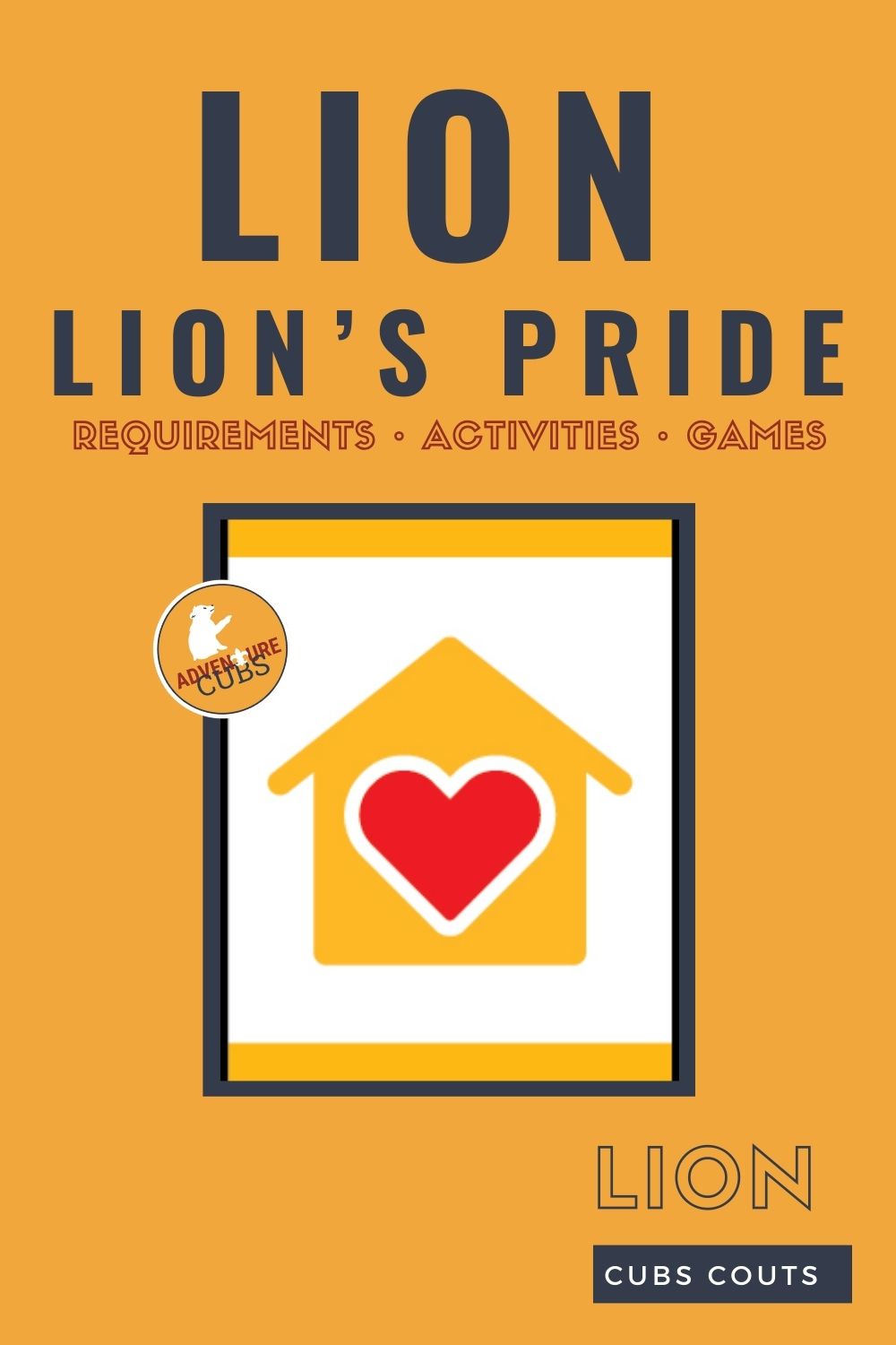 LION | Lion’s Pride Rank Adventure - Adventure CUBS