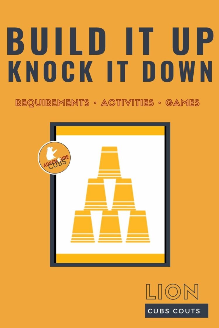 LION | Build It Up, Knock It Down Elective Adventure - Adventure CUBS