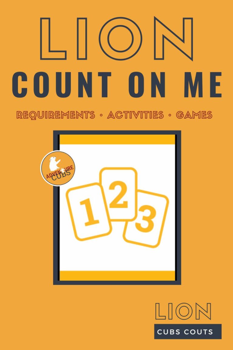 Lion | Count On Me Elective Adventure - Adventure CUBS